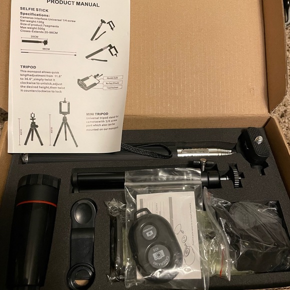 Cameras, Photo & Video | Universal Selfie Stick With Tripod And ...